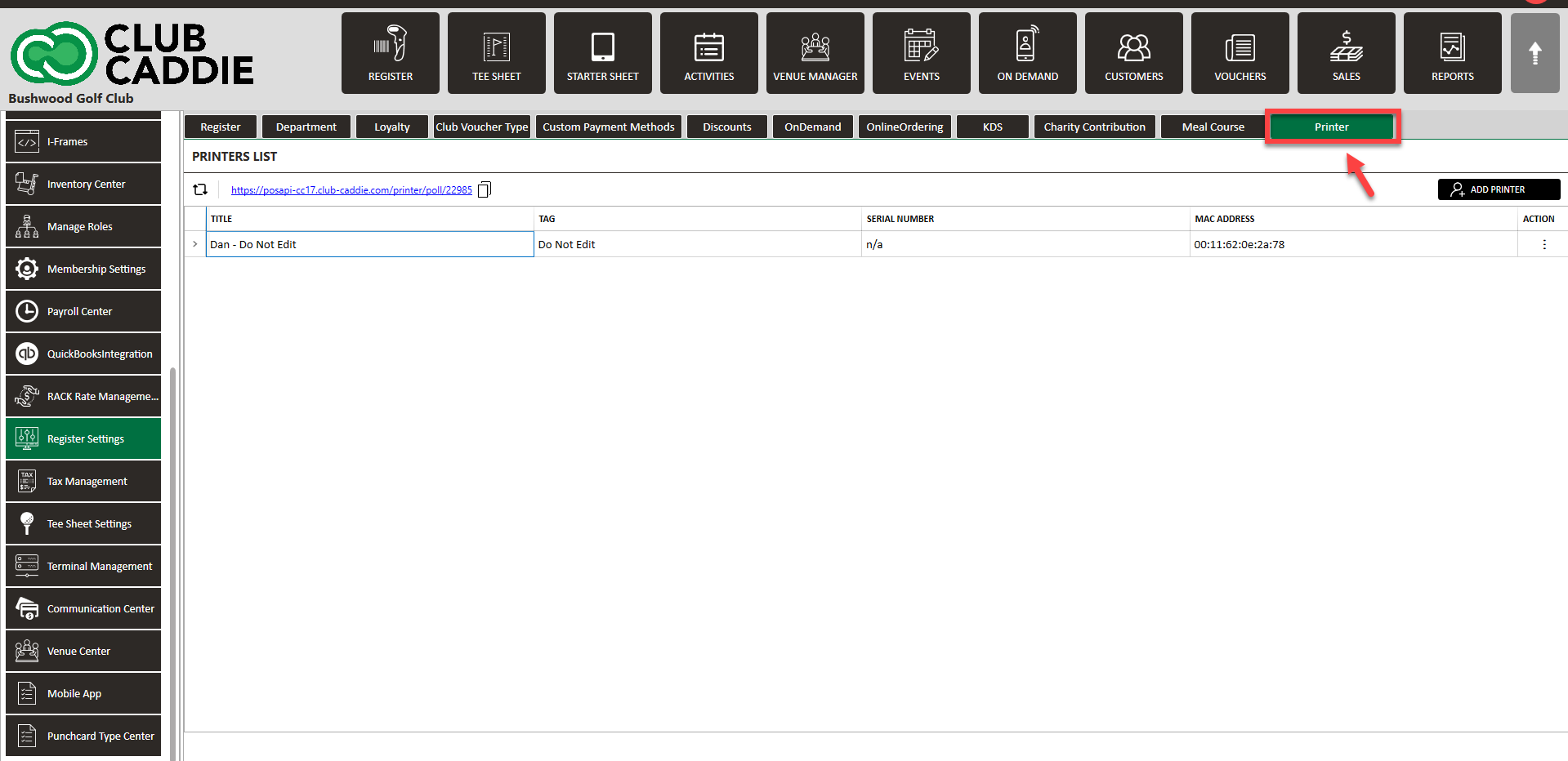 Cloud Printing Receipts Cloud Printing Receipts