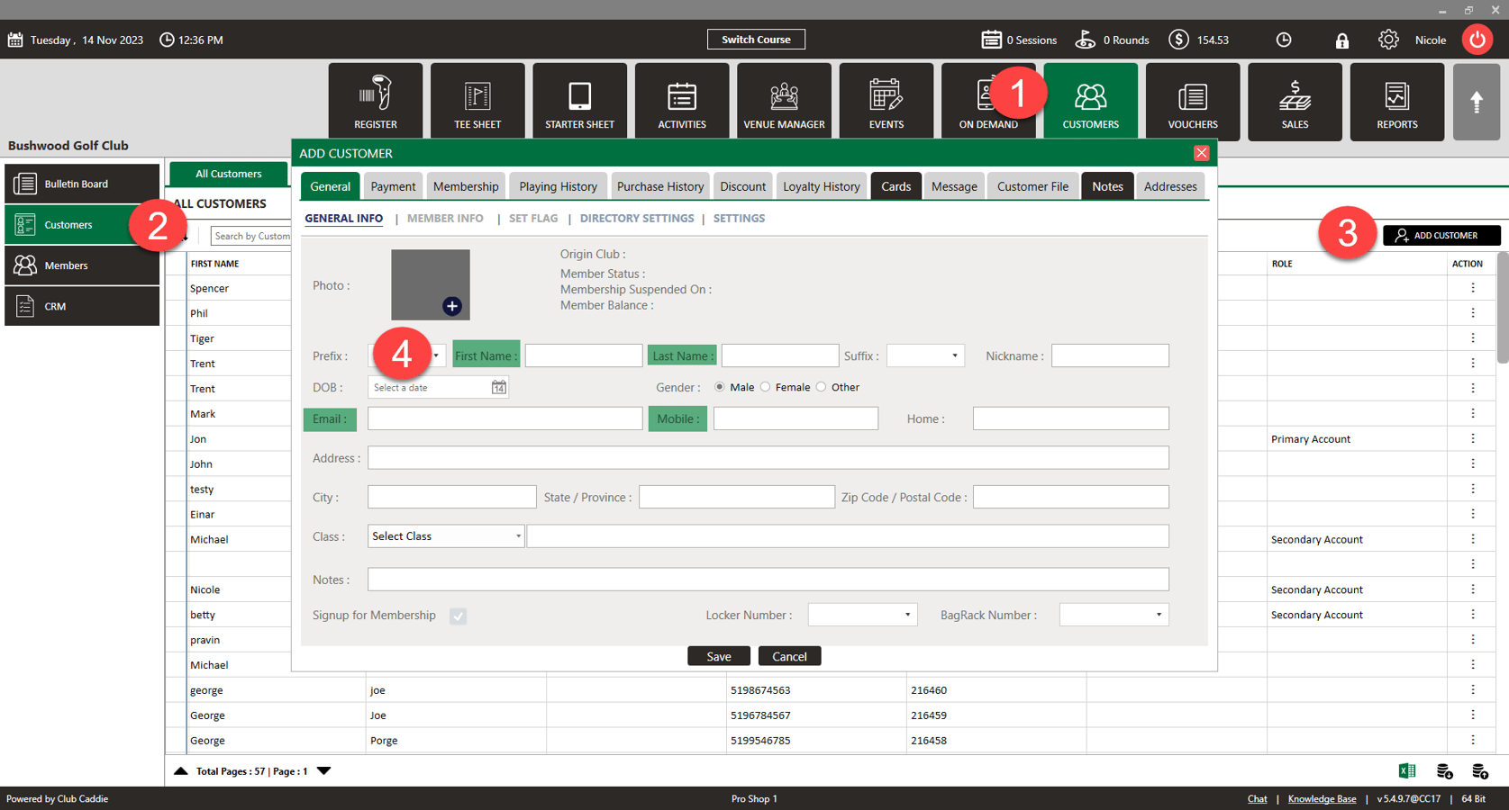 Members : Membership and Billing Setup