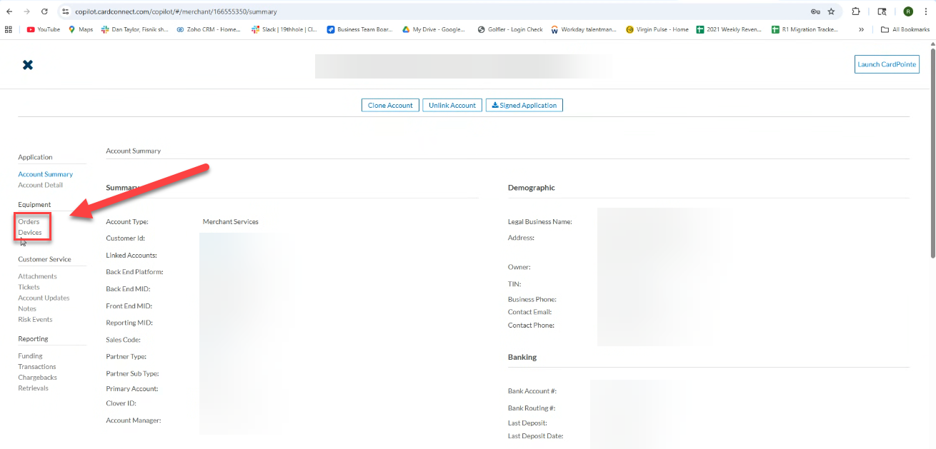 Hardware : Ordering Credit Card Processing Equipment